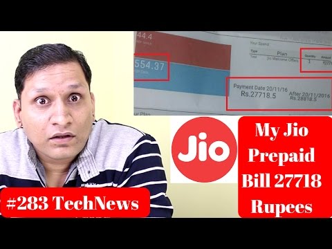 The 27,000 Reliance Jio bill going viral on Social Media is Fake ...