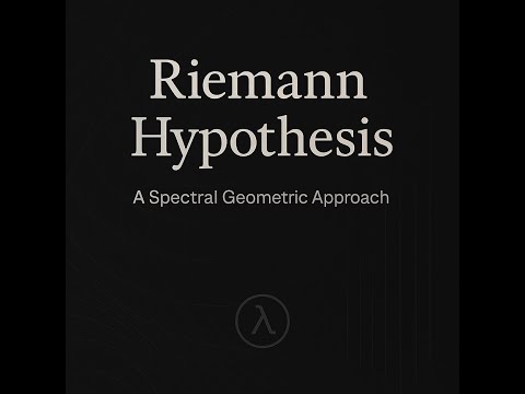 Riemann Hypothesis - A Spectral-Geometric Approach
