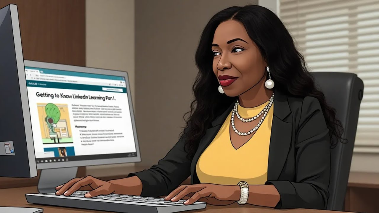LinkedIn Learning Part 1 - Top Menu Items