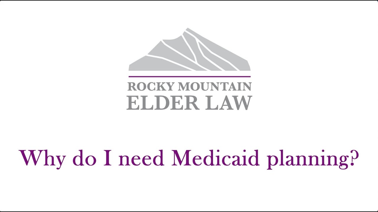 Why do I need Medicaid planning?