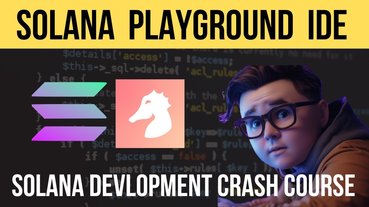 🚀Solana Dev Course 🔥 Zero to Solana Developer: Fast Coding with Solana Playground IDE#solana #crypto