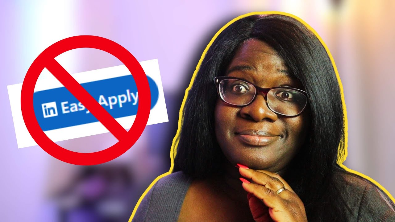 DO NOT use the EASY APPLY button on LinkedIn (until you do this)