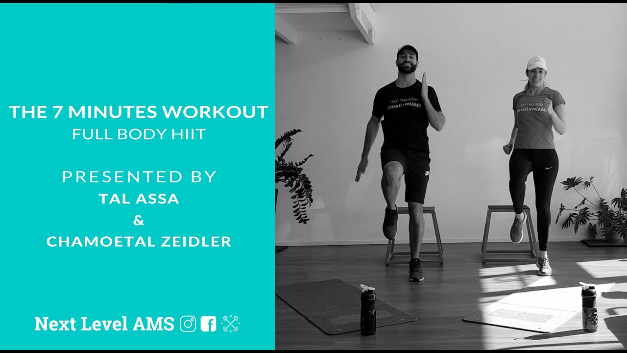 Fit@Home with Next Level AMS - THE 7 MINUTES WORKOUT / FULL BODY HIIT