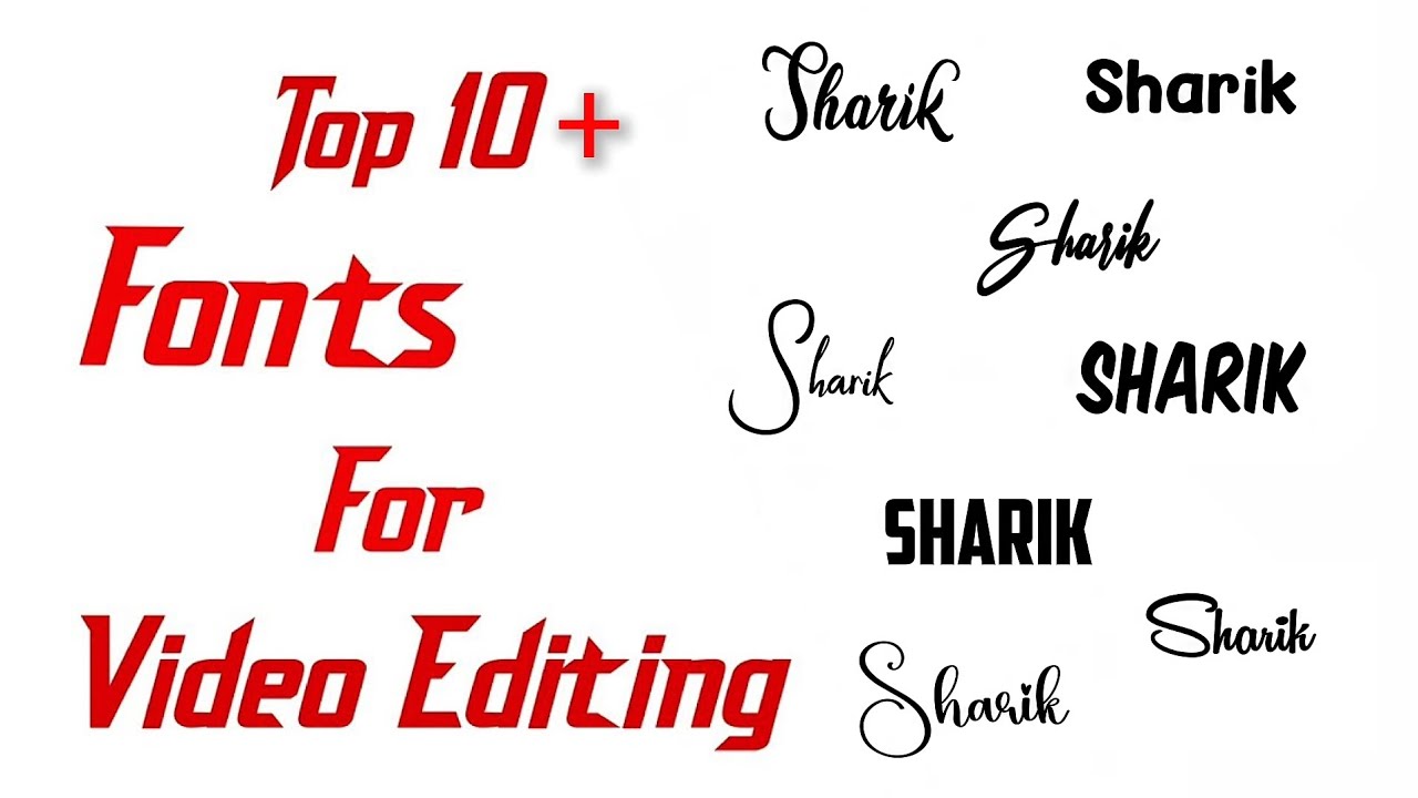 New Fonts 2026 Free Download | Top 10+ Fonts | Kinemaster, pixellab, Editing Lyrics, Vn ,New fonts.