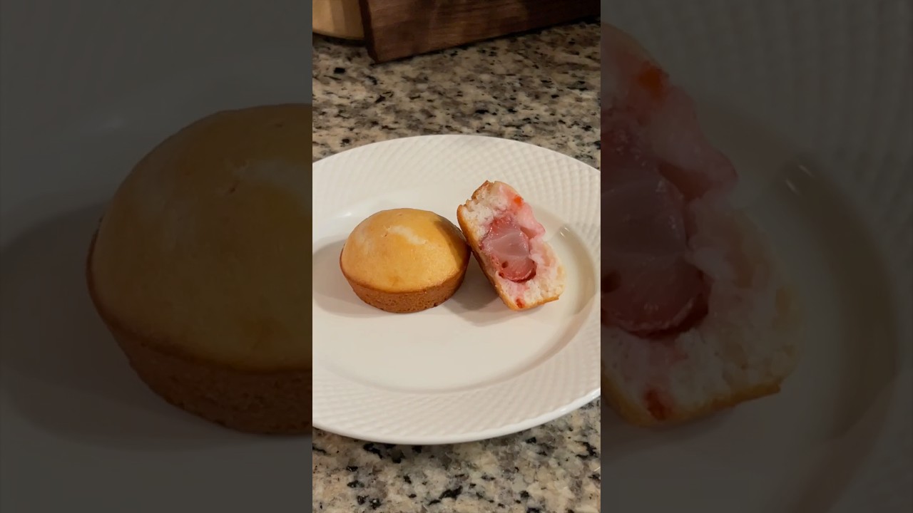 Strawberry Muffins Made Insanely Easy