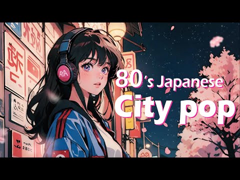 【80s City Pop Playlist】 夜桜のように儚い シティポップ プレイリスト