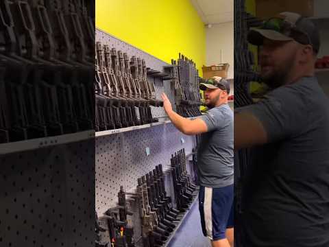 INSIDE A SECRET ARMORY: *Most Expensive Gun* with @LangleyOutdoors #gun #armory #ammo
