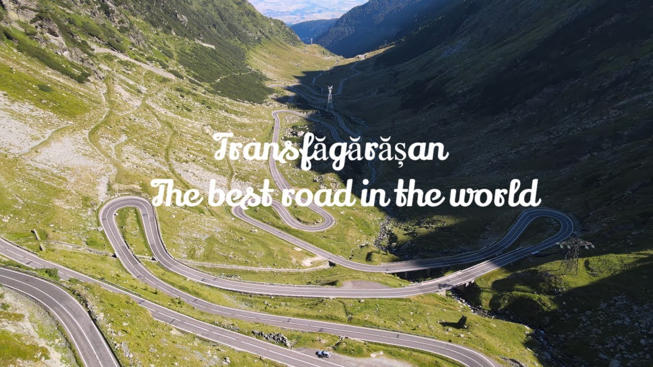 Transfăgărăşan: The best road in the world. Transylvania.
