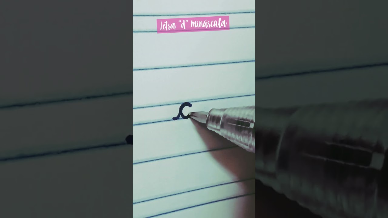✍️ LETRA CURSIVA minúscula 