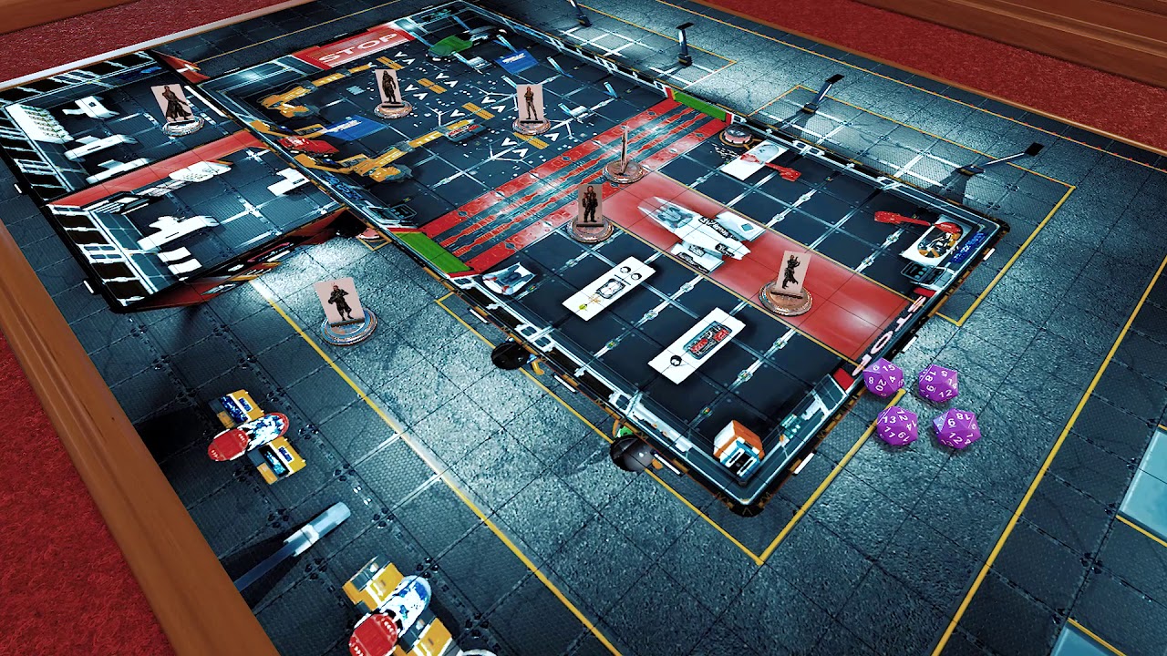 Flying-Pod Service - Animated Battle Map