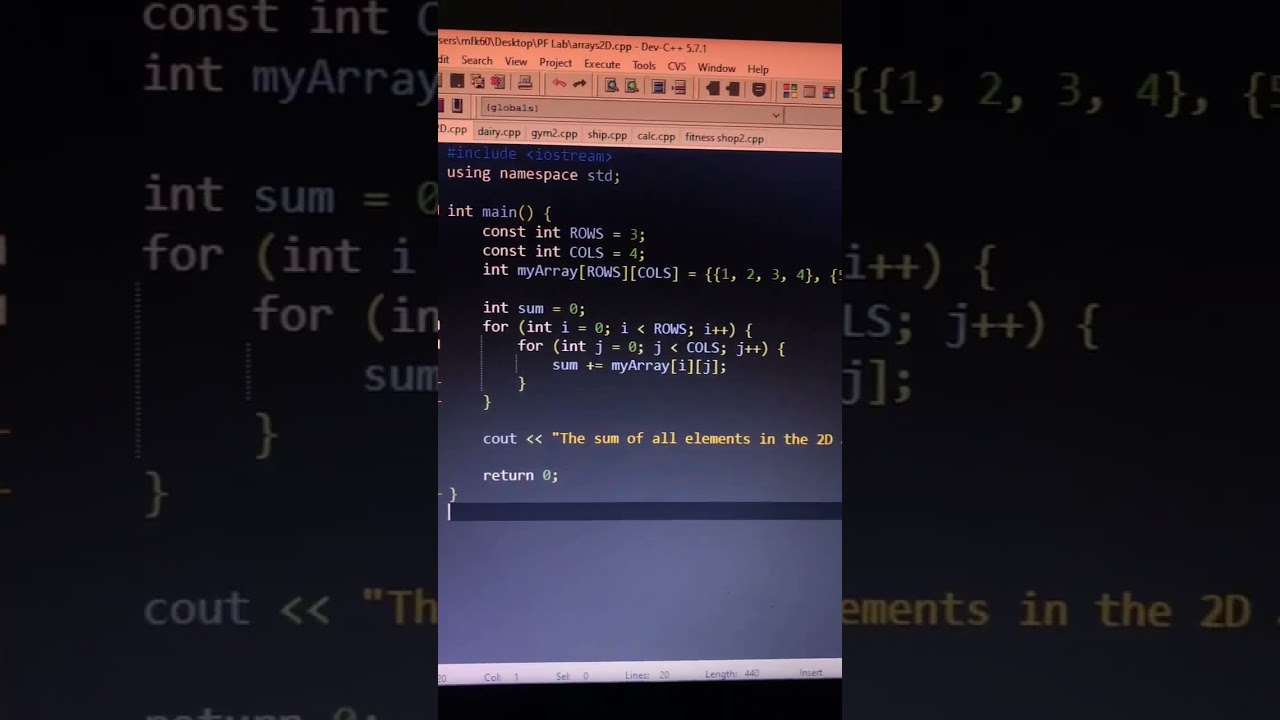 array elements add c++#coders #codemasters #codelife #codingninja #code #codinglife #coderstokyo