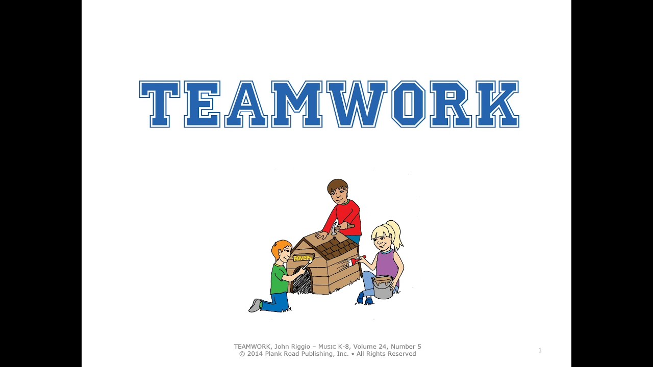 Teamwork - Presentation Kit excerpt (accompaniment version)