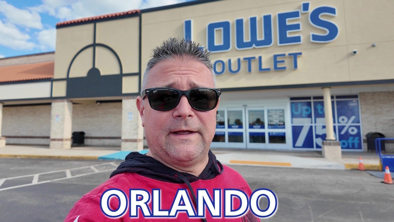 Lowe's Outlet Store Orlando! What's Inside? I Never Knew This Existed! 