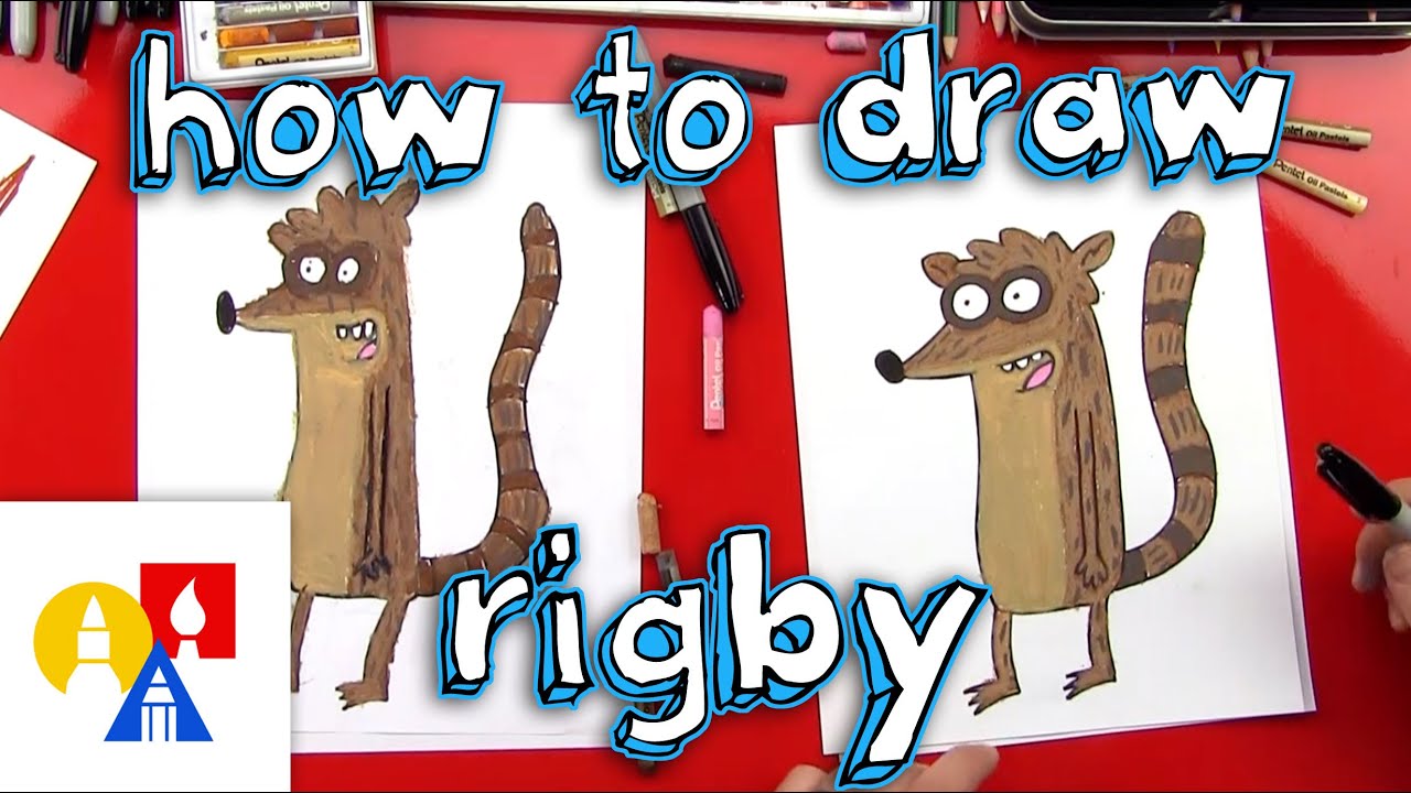 How To Draw Rigby From Regular Show