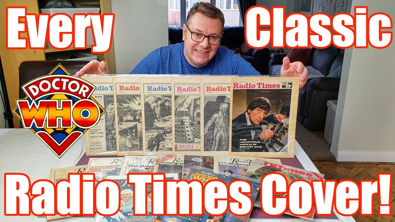 Doctor Who On Vintage Radio Times Magazine Covers - 1963 to 1983 - Every Single Issue!