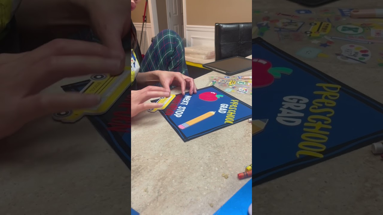 LETS DECORATE A PRESCHOOL GRAD CAP !!