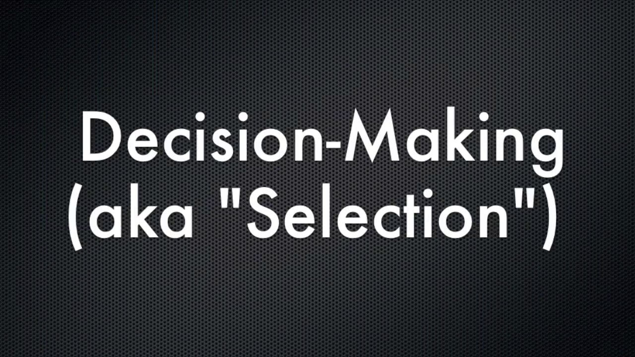 Intermediate JavaScript 1.1 - Decision Making (