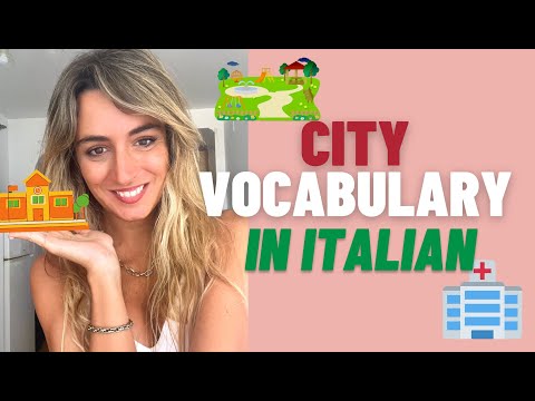 City vocabulary in Italian ๐ | #Shorts #YouTubeShorts