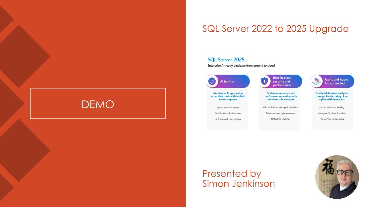 SQL Server 2022 to 2025 Upgrade