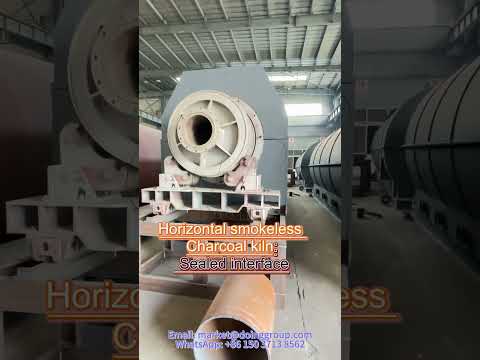 Best Price Biochar Retort Kiln for Sale | Continuous Carbonization for Charcoal Making