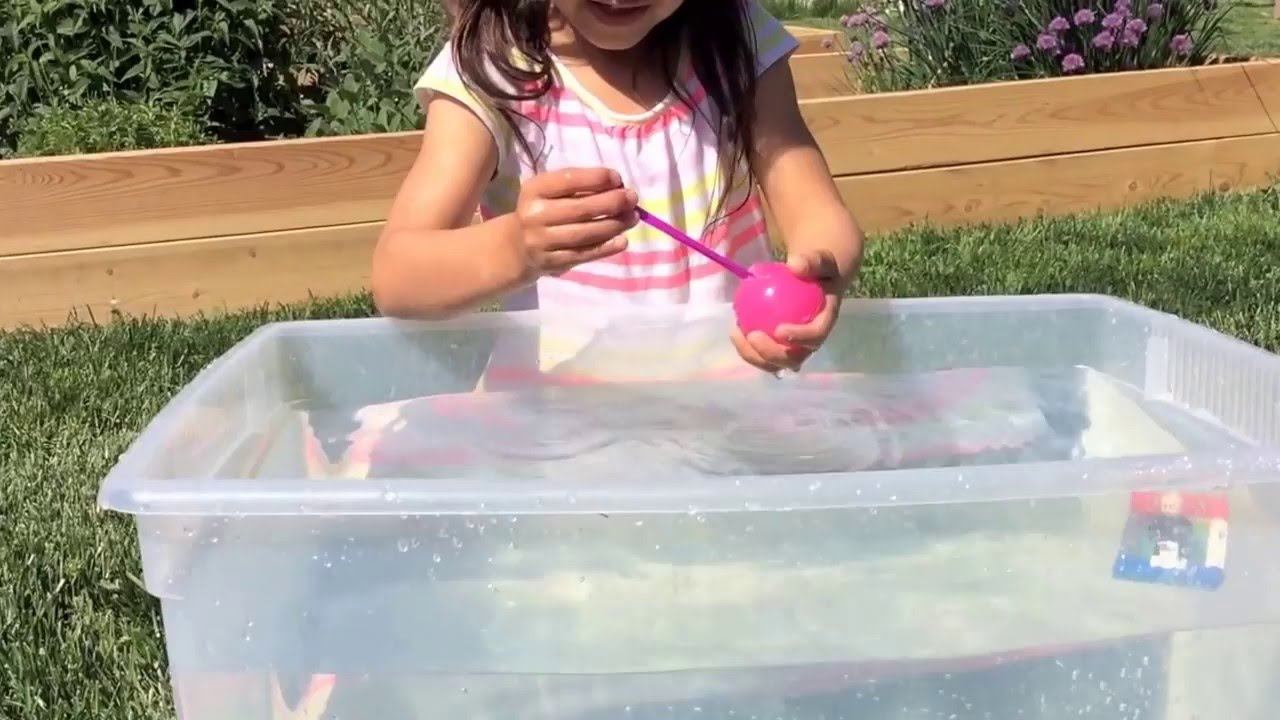 Outdoor STEM with Balloons