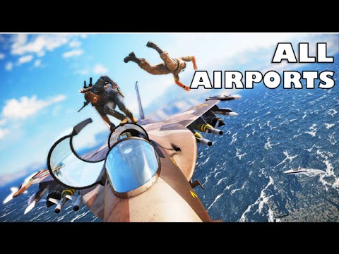 Just Cause 3: Airport Locations (ALL)
