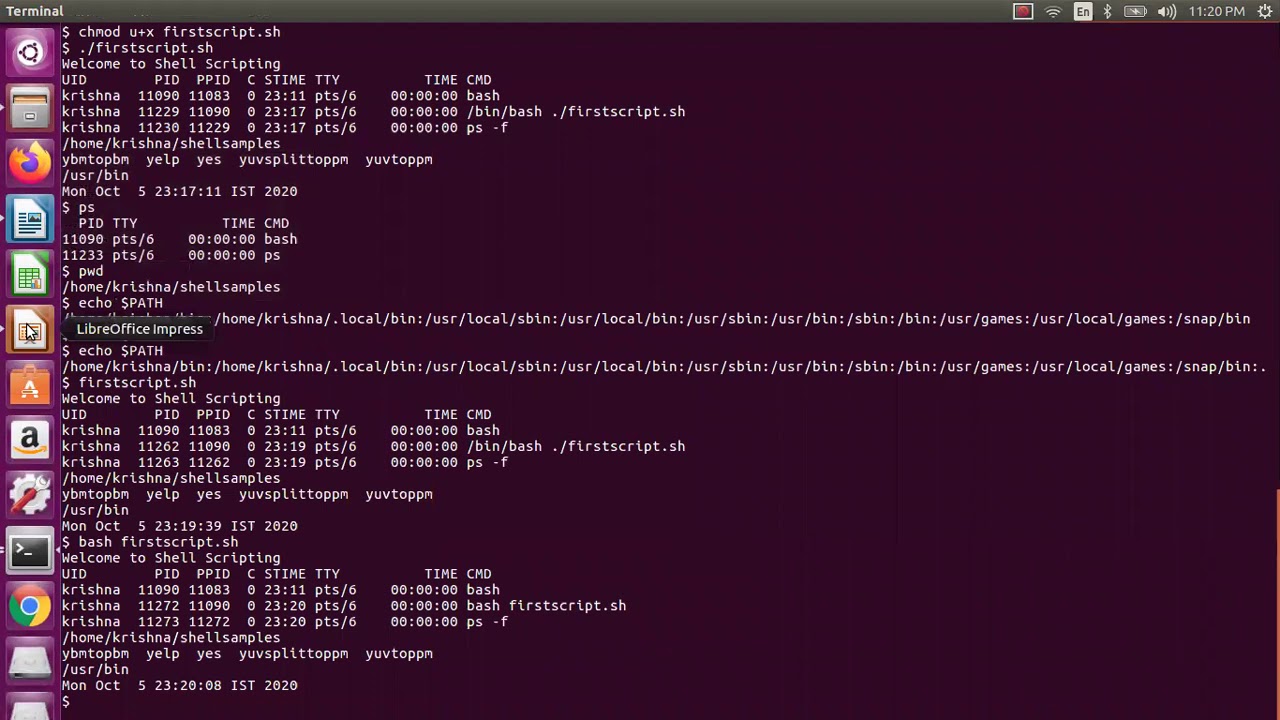 Linux Shell Scripting | Unit 2 | Writing Shell Scripts