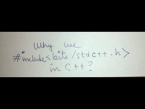 1)C++ tricks part 1( Why you should use bits/stdc++.h)