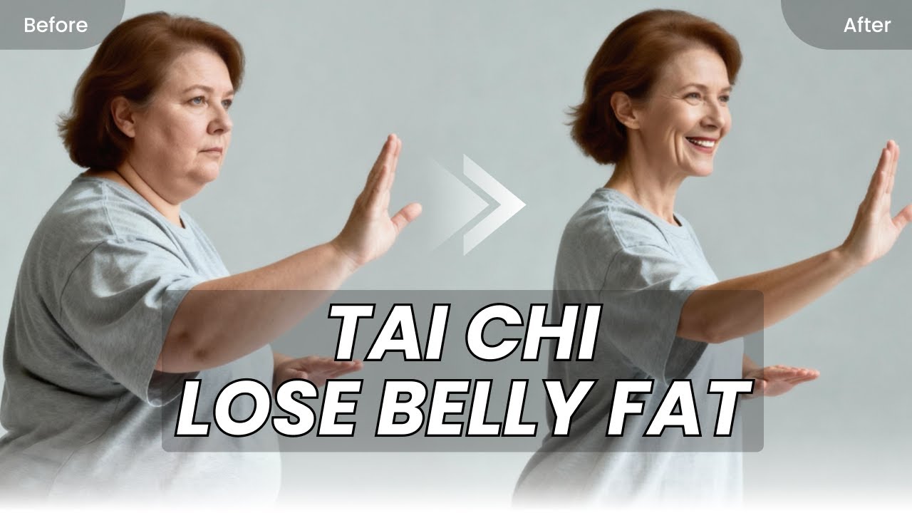 Tai Chi for Belly Fat | Full 7-Minute Workout to Tone & Slim Your Core