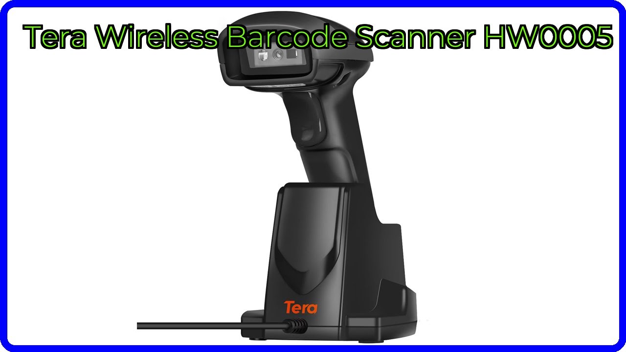 REVIEW (2026): Tera Wireless Barcode Scanner HW0005. ESSENTIAL details.