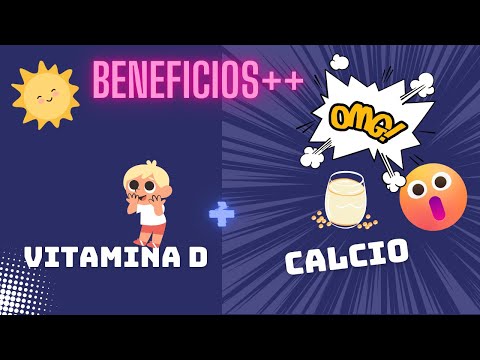 VITAMINA D Y CALCIO/La Combinación Perfecta para Huesos Fuertes