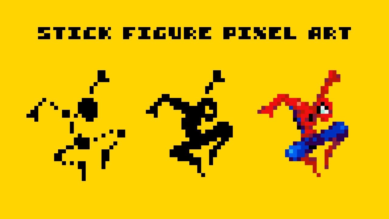 Building a STICK FIGURE into a SPRITE