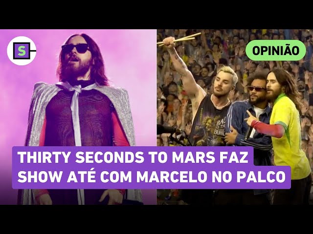 Jared Leto põe Marcelo do Flu para tocar com Thirty Seconds to Mars