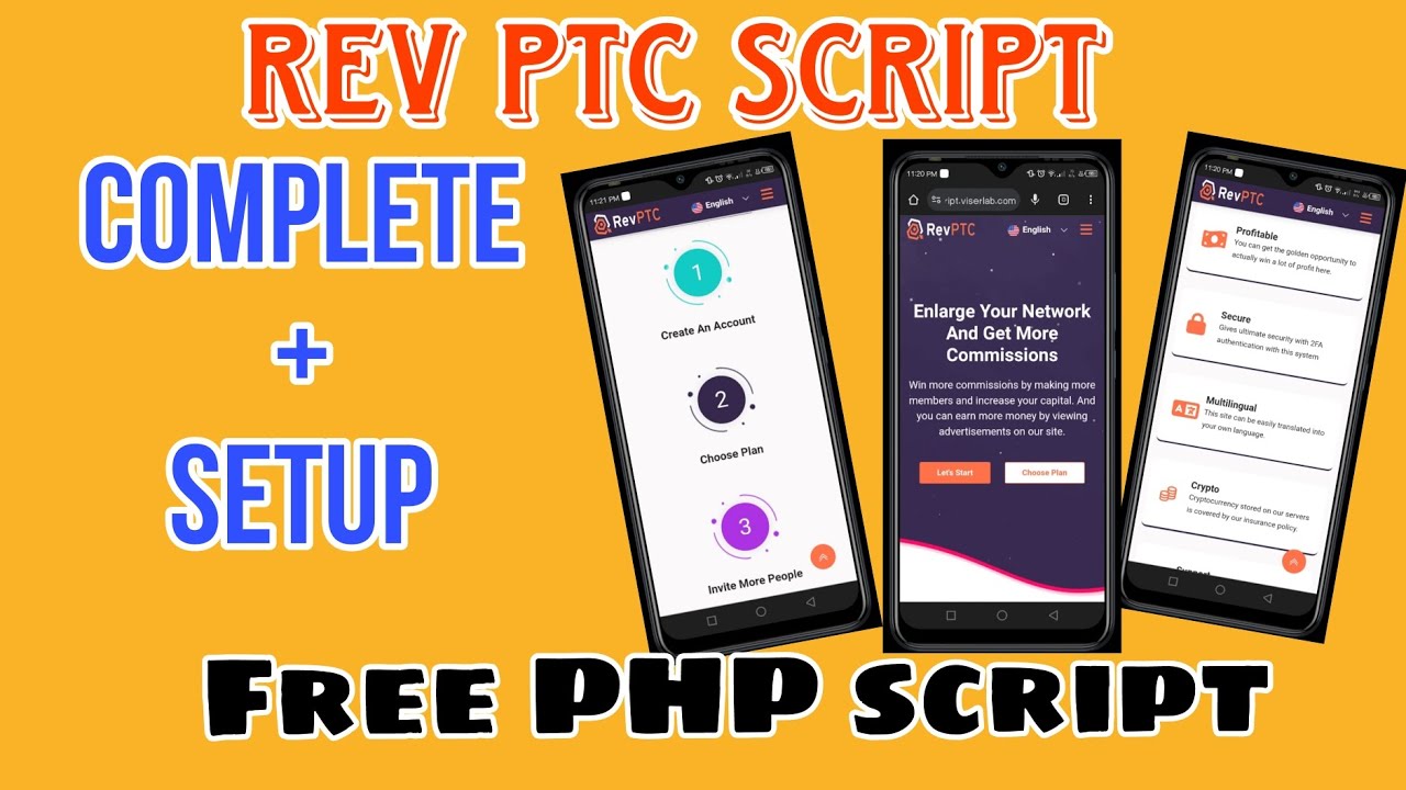 How to Make Ptc Add Add Watching Script ll Rev Ptc Codecanyon Free Script