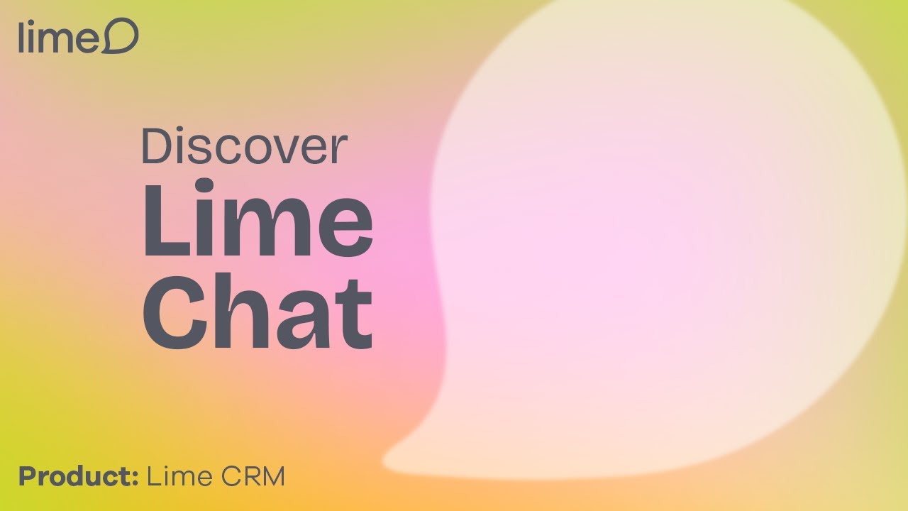 How to CRM - Discover Lime Chat