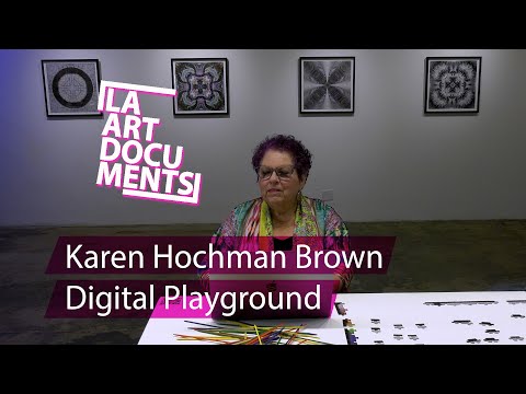 Karen Hochman Brown / Digital Playground / TAG Gallery
