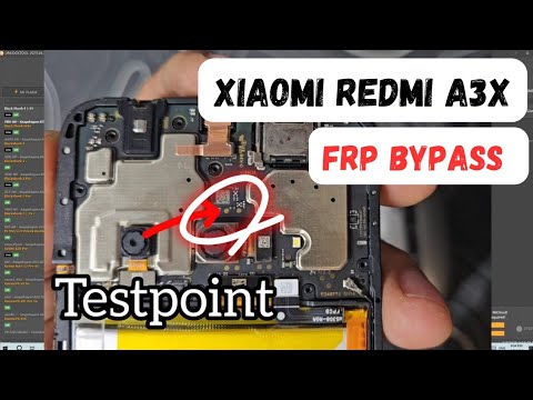 Xiaomi redmi A3x (SPD) testpoint frp bypass