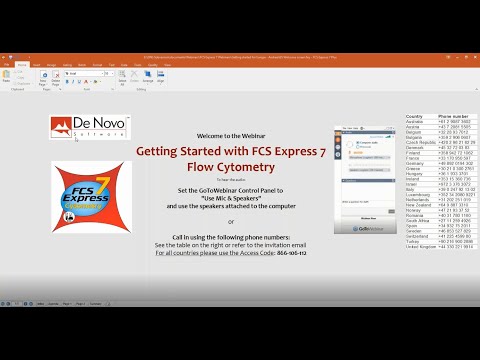 FCS Express Flow Cytometry Video Resources