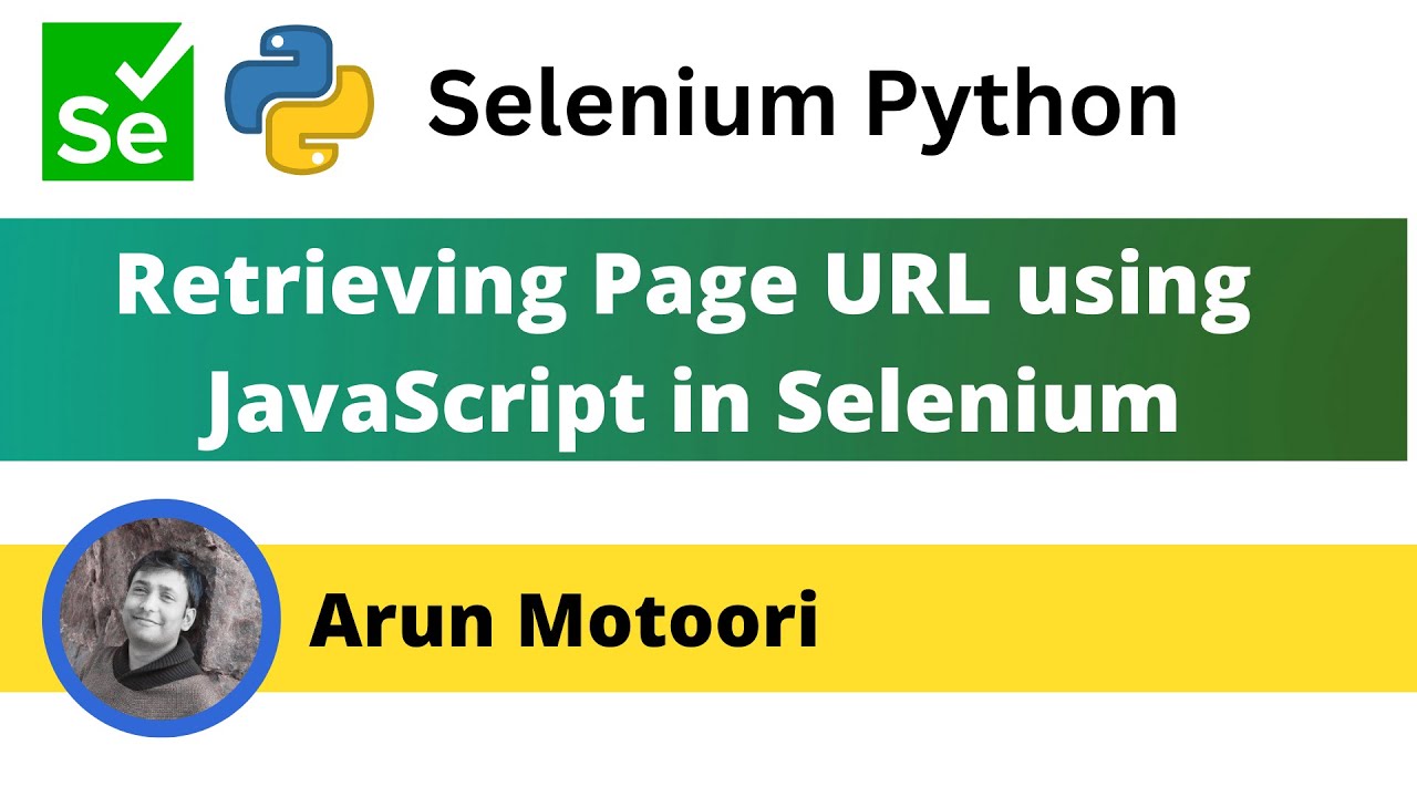 Retrieving URL of the Page using JavaScript in Selenium (Selenium Python)