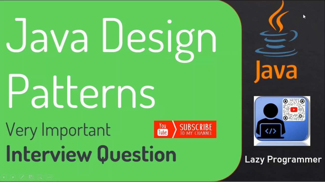 Java Design Patterns - An Introduction #java #designpatternsinjava #designpatterns
