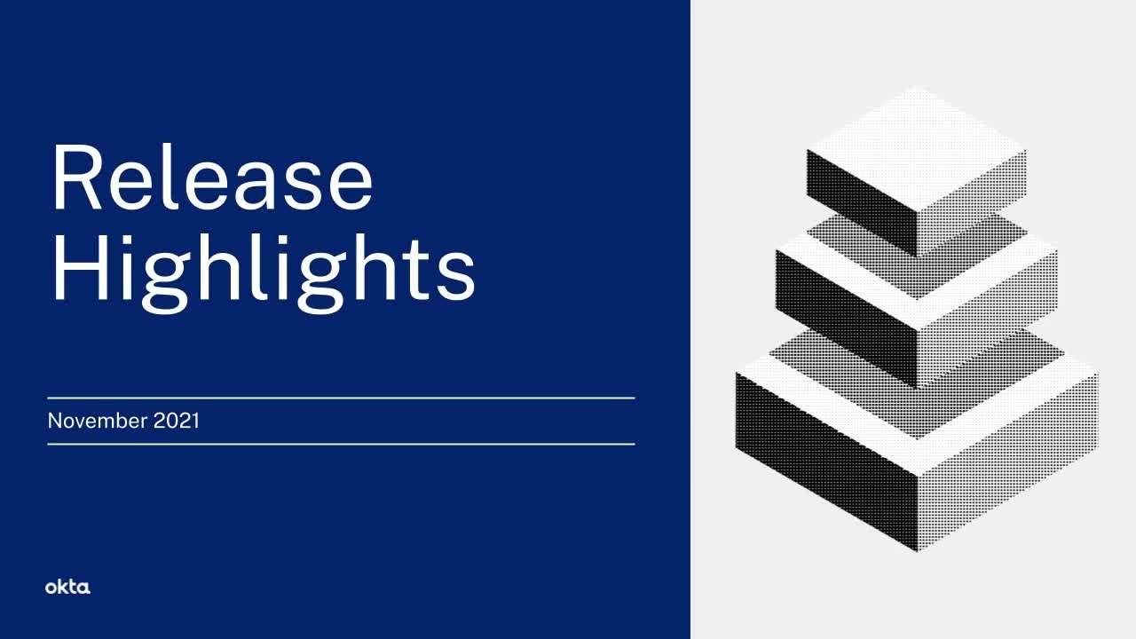 Product Release Highlights | November 2021