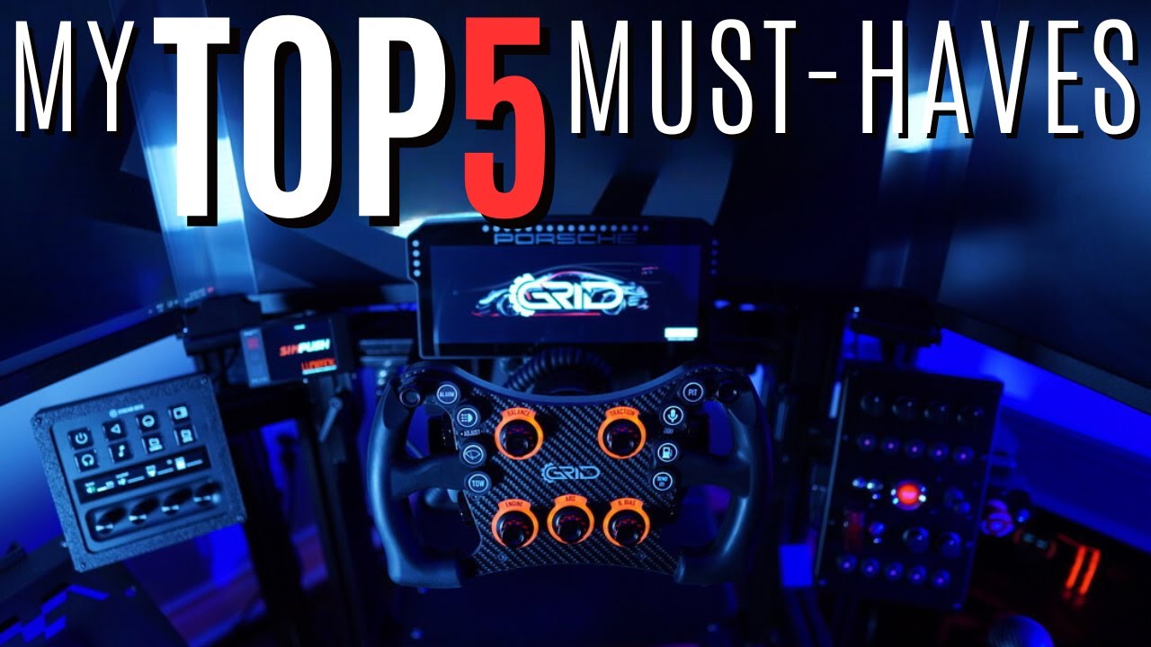 Upgrade Your Sim Racing Setup: My Top 5 Must-Have Gear & Accessories
