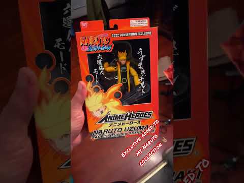 Naruto Shippuden 2022 convention exclusive anime heroes Naruto Uzumaki sage of the six paths mode
