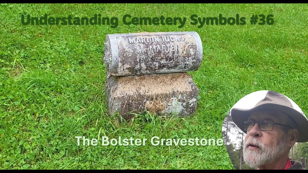 Understanding Cemetery Symbols #36 – The Bolster Gravestone