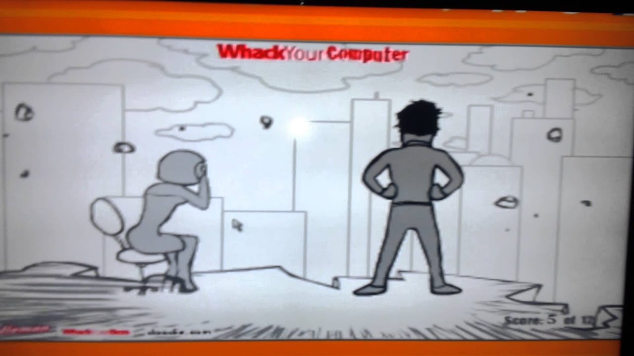 TECHNICAL DIFFICULTIES: Whack Your Computer gameplay