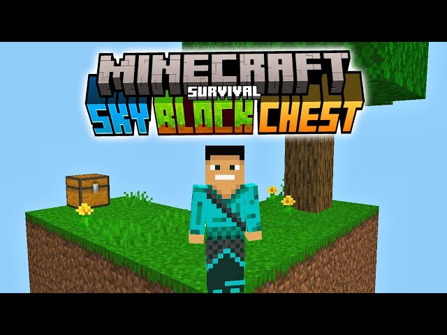 Sky Block Chest | Minecraft pe 1.20+ Minecraft Map