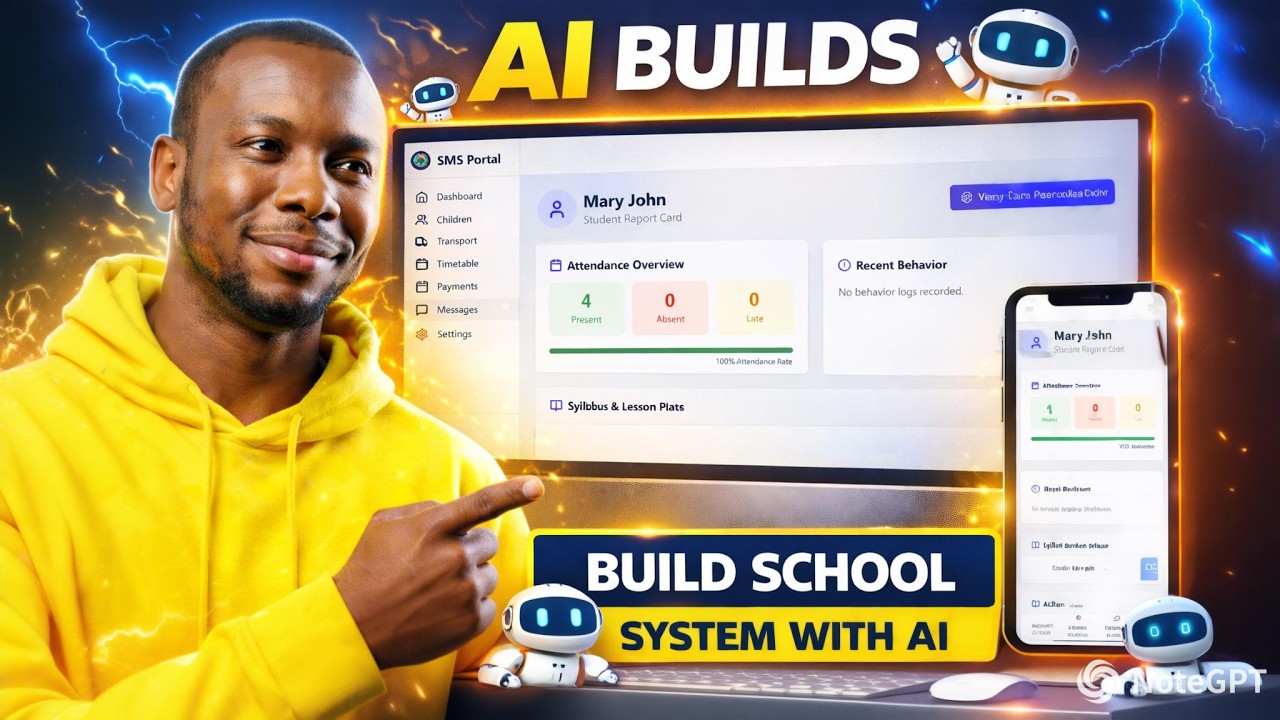 How to Create School Management System Using AI #schoolmanagementsystem