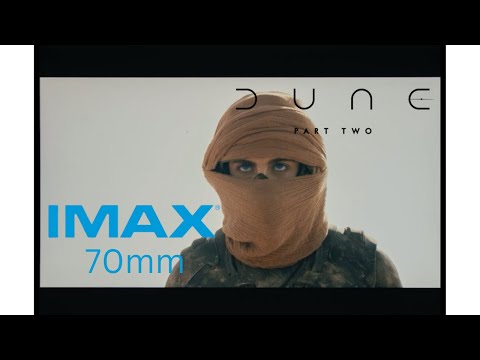 (IMAX 70mm) Dune: Part Two - Riding the sandworm in TRUE IMAX 70mm HD