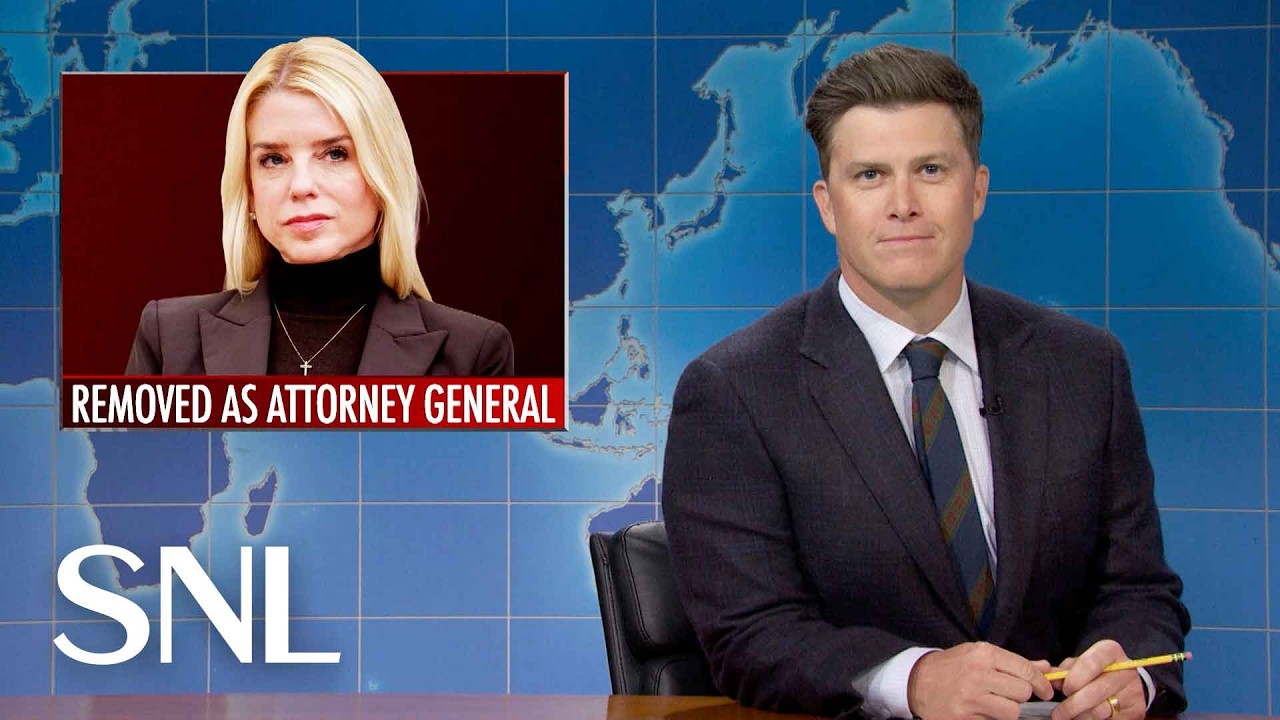 Weekend Update: Trump Fires Bondi Over Epstein Files, Says He'll Bring Iran Back to Stone Age - SNL