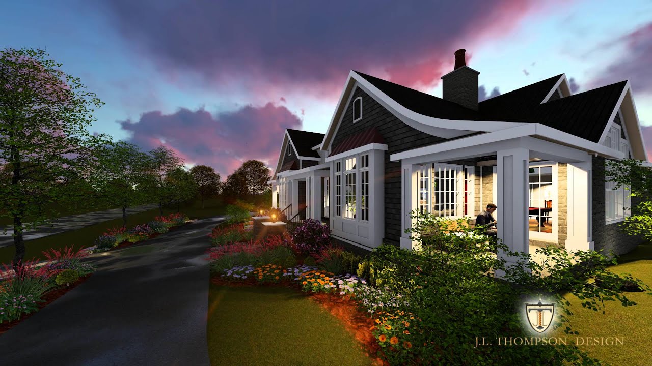 Cape Cod Style Custom Home Design